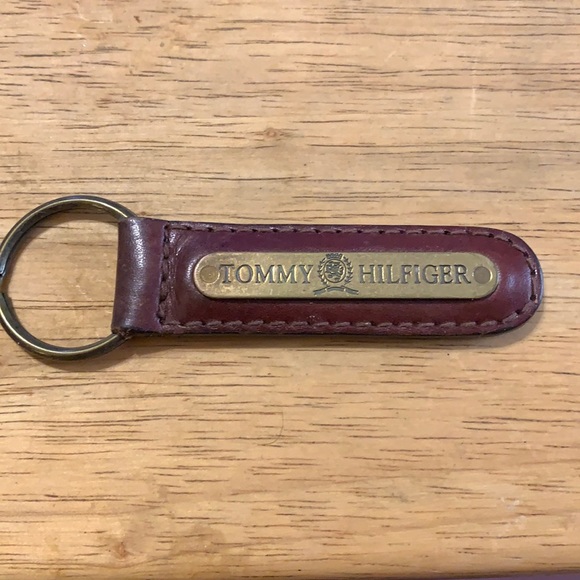 Tommy Hilfiger | Accessories | Vintage Tommy Hilfiger Leather Keychain ...
